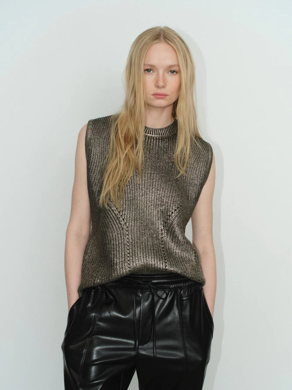 Melissa Nepton Seth Sweater Vest | capsule woman